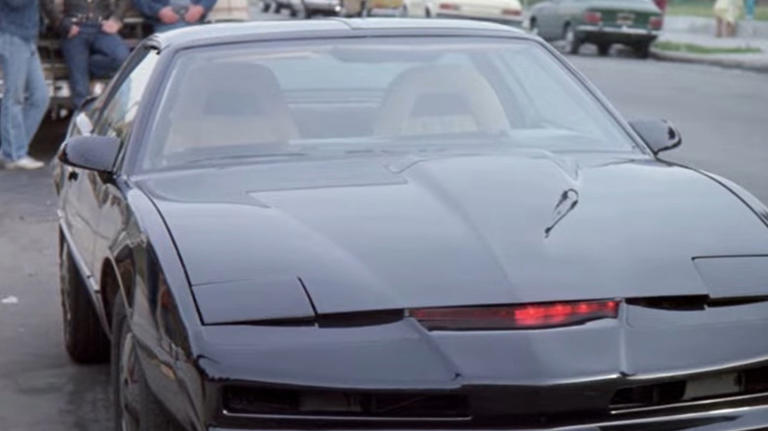 Knight Rider's legendary ride, KITT, was originally going to be a very ...