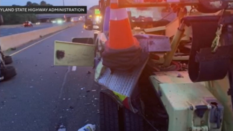 Maryland transportation officials warn drivers about "Move Over Law ...