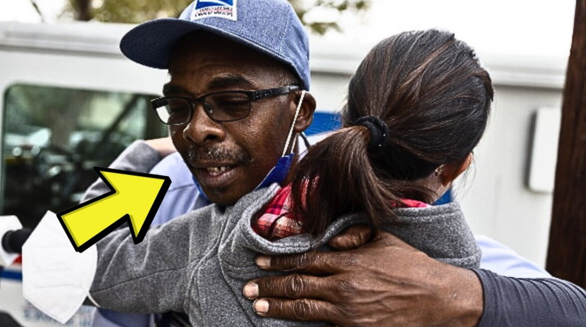 Mailman notices something strange, then saves a mother and daughter