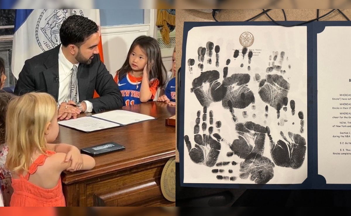 New York mayor Zohran Mamdani signs 'cutest' executive order ahead of ...