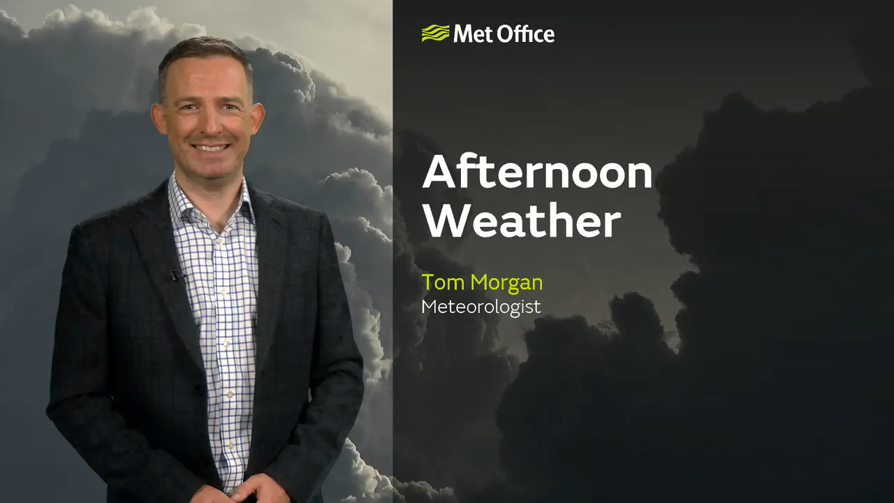 Met Office Monday afternoon weather forecast 04/05/2026