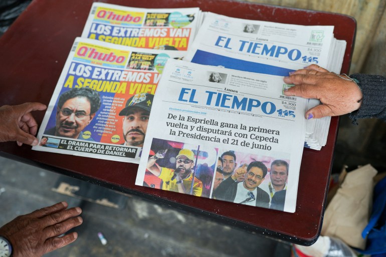 Celebration, shock and scepticism follow Colombia’s presidential election