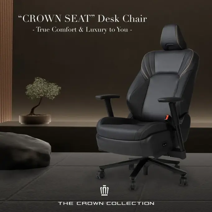 Toyota convierte el asiento del Crown en una exclusiva silla de oficina