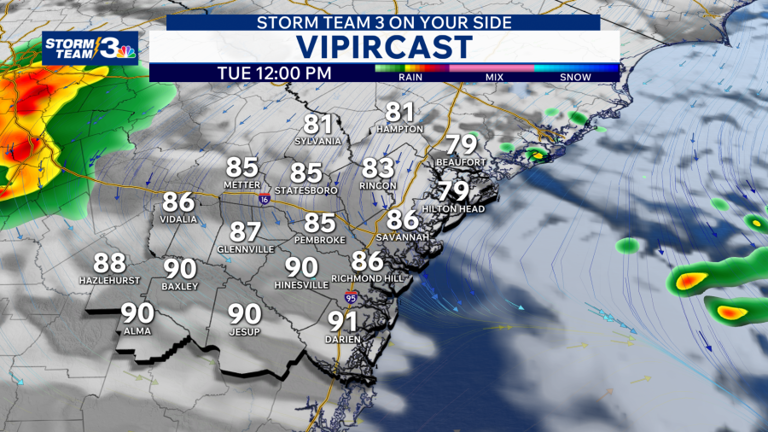 Storm Team 3: A stormy Tuesday is expected, drier & hotter late-week