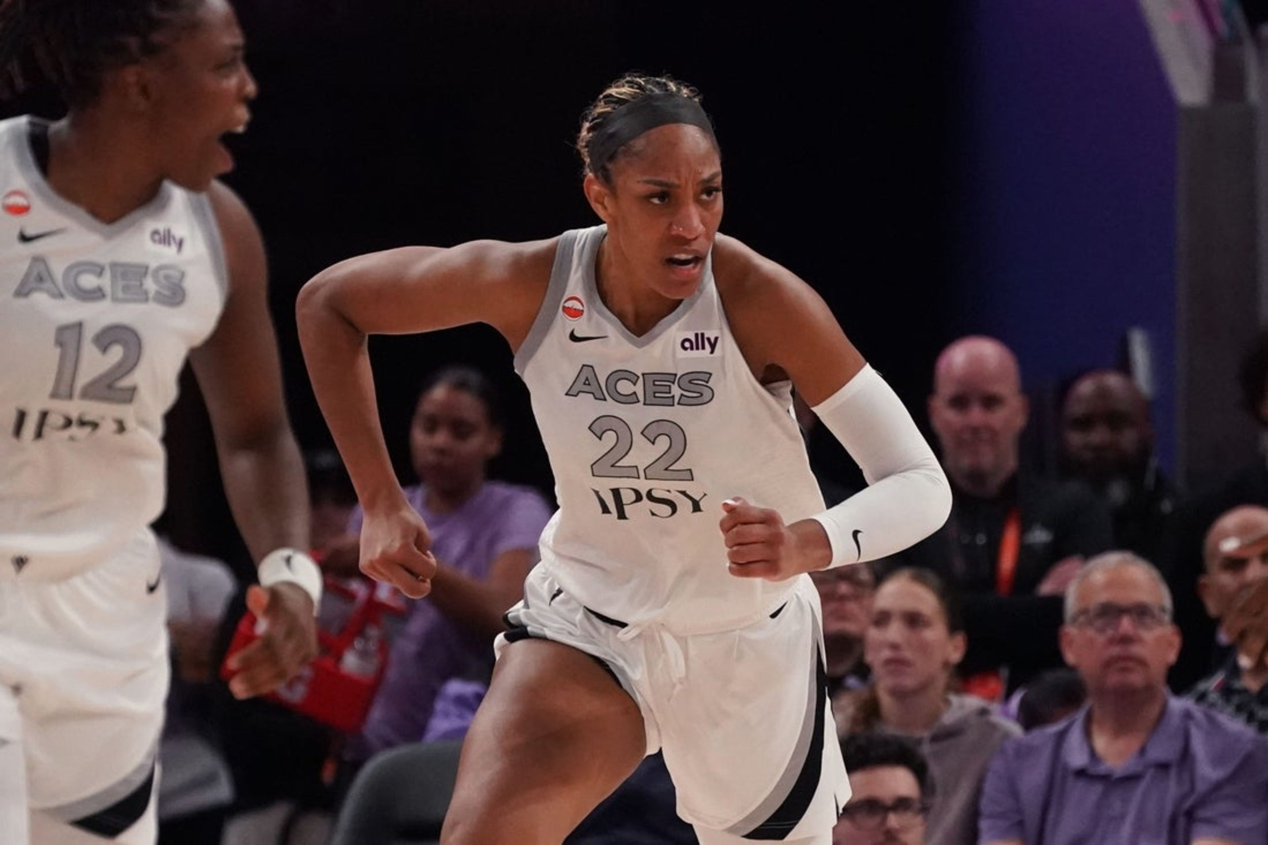 Sparks won't have Kelsey Plum in clash with A'ja Wilson, Aces