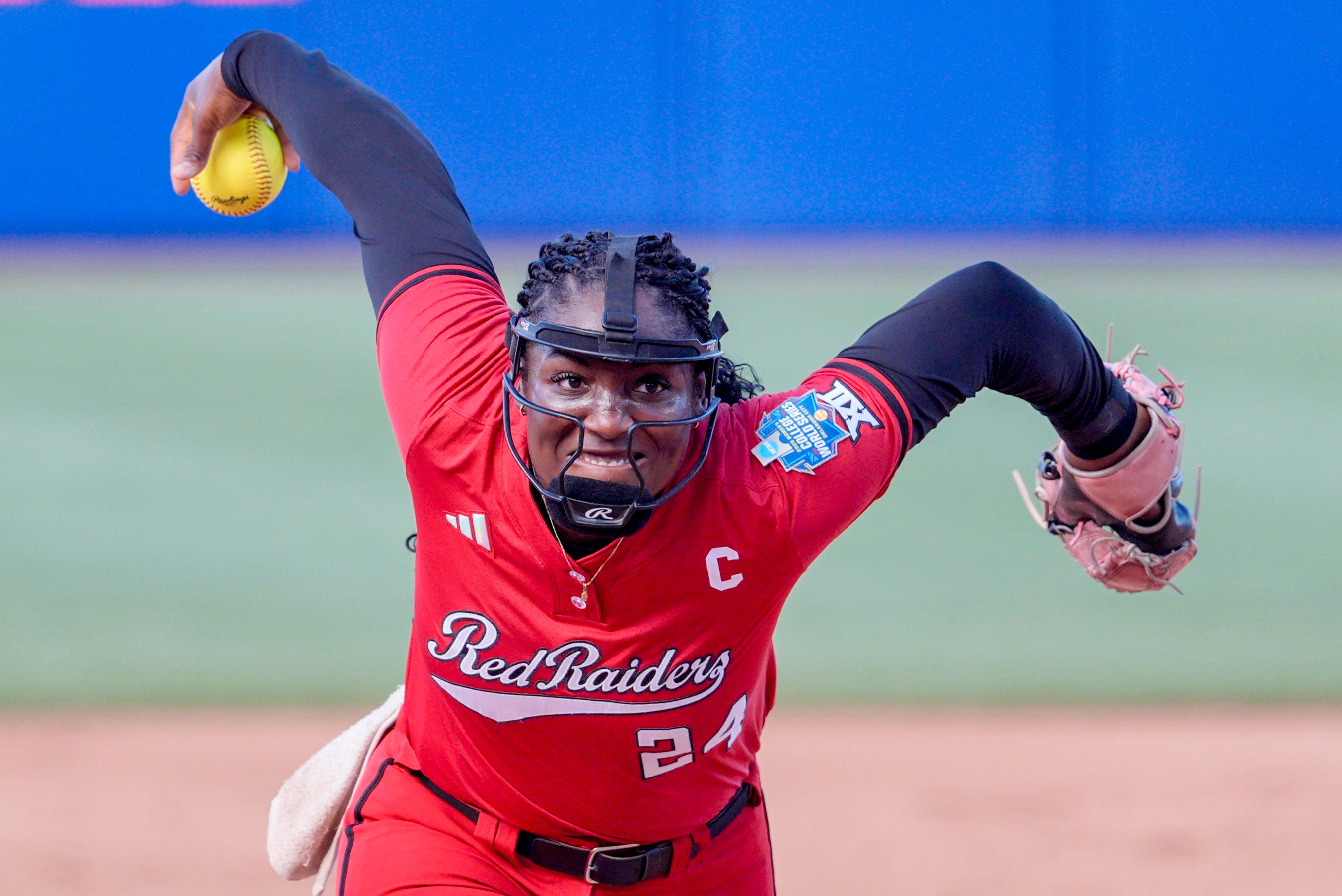 NiJaree Canady, Texas Tech softball sweep Alabama to reach WCWS finals
