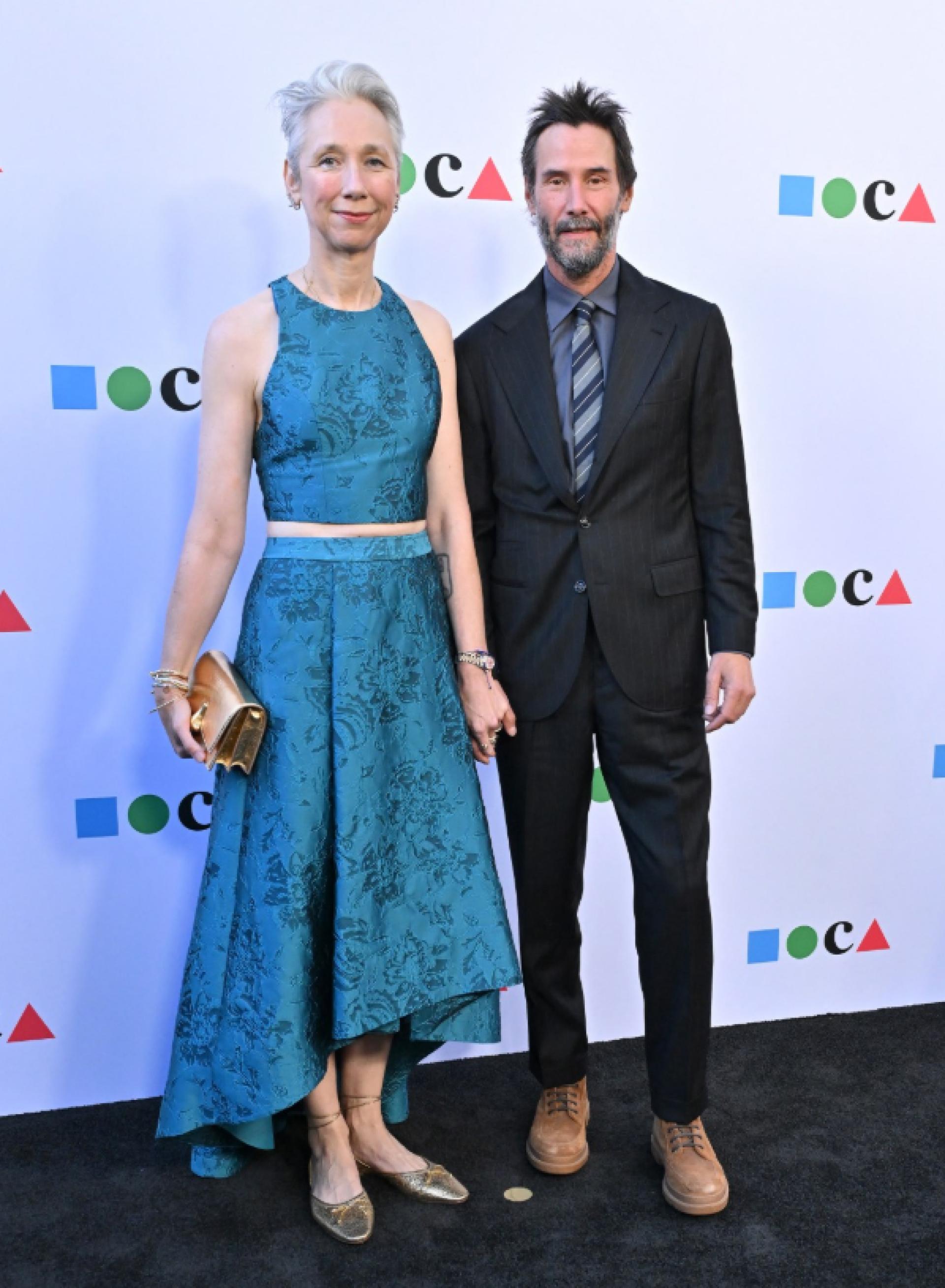 Keanu Reeves praises longtime partner Alexandra Grant at MOCA gala