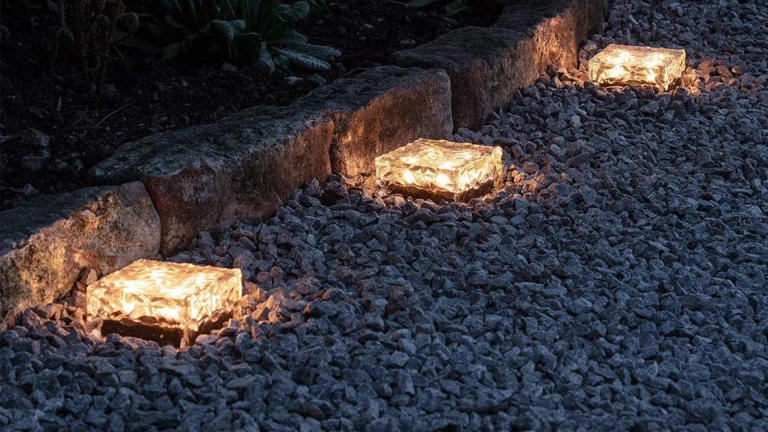 Walmart's $20 solar brick light 4-pack is 'bright,' 'beautiful,' and ...