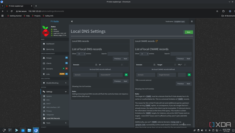 Encrypting DNS queries through Pi-hole is where the real privacy ...
