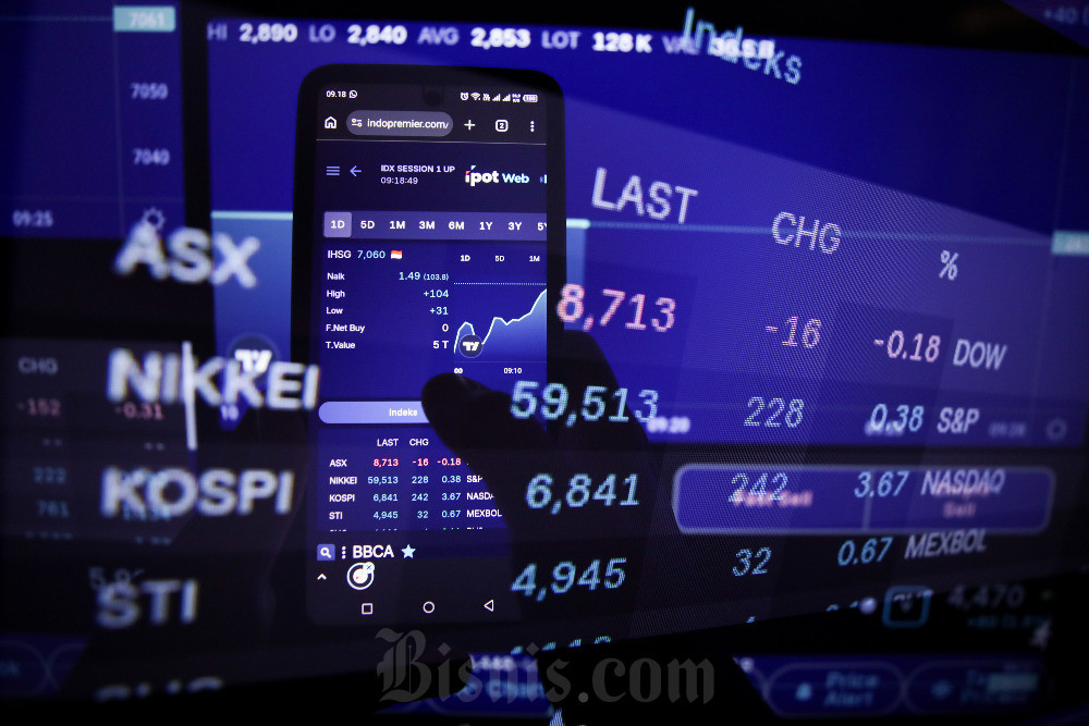 Indeks Bisnis-27 dibuka menguat, saham AMRT, MEDC & TAPG melaju