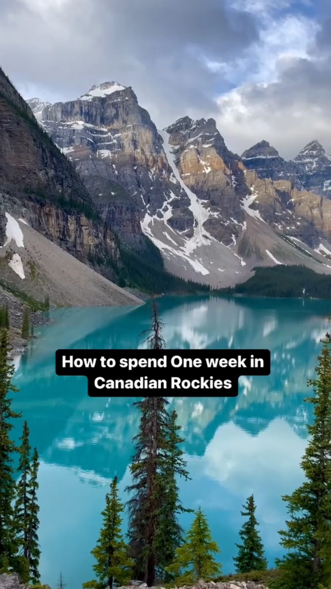 Ultimate 7-day Canadian Rockies road trip itinerary
