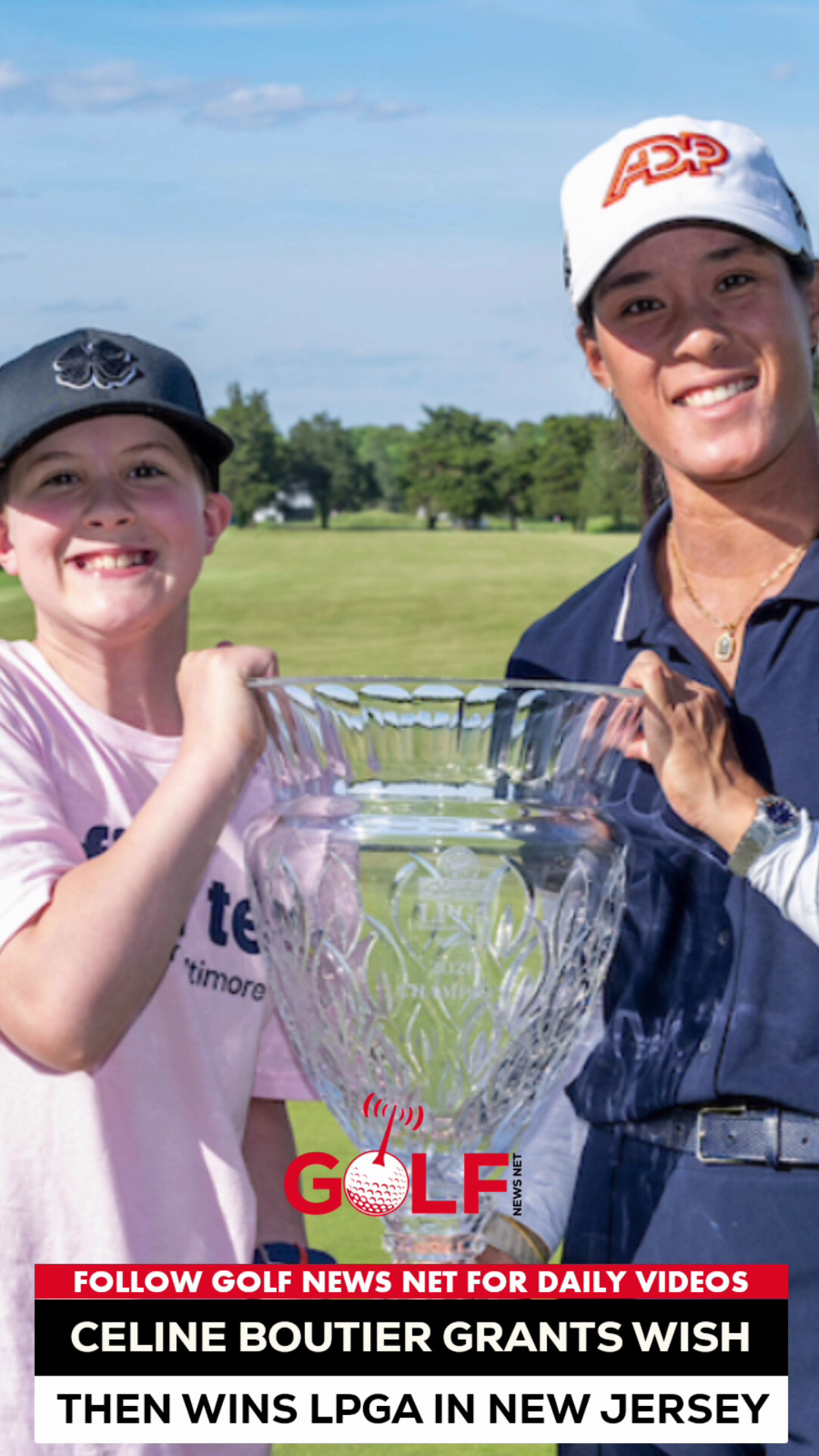 Celine Boutier grants child's wish, wins 2026 ShopRite LPGA