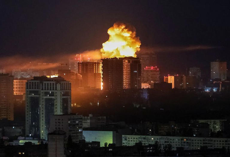 Russian drones, missiles strike Ukraine in major attack; 11 dead ...