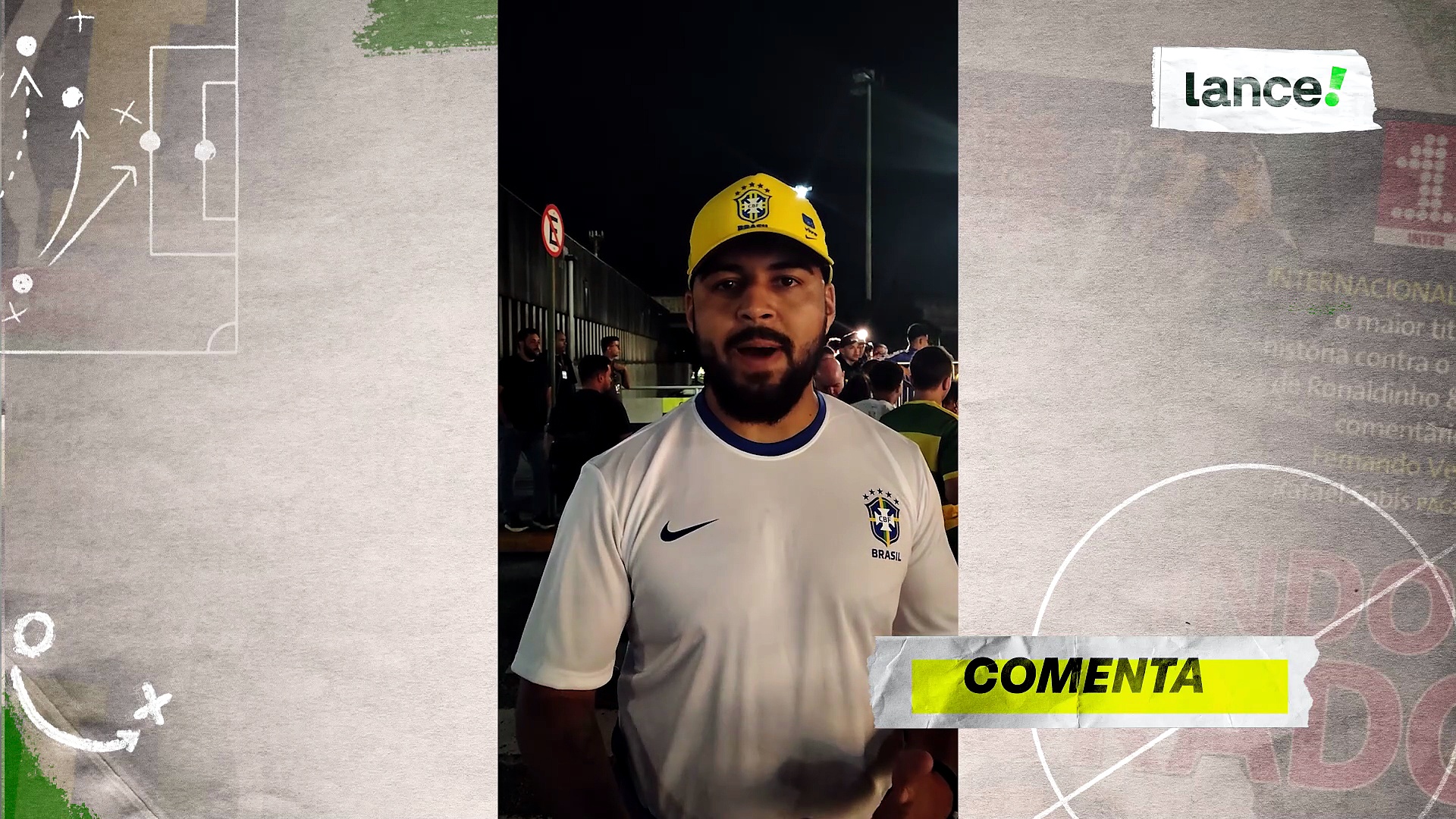 Torcedores falam da expectativa da seleção para a Copa do Mundo