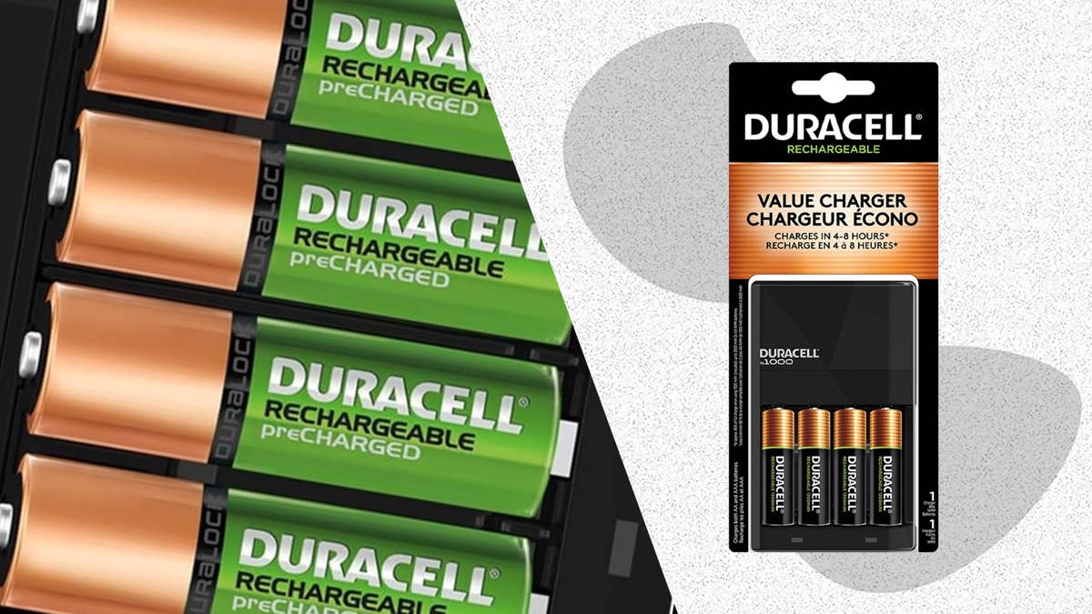 Duracell makes a $15 rechargeable AA battery kit that you can reuse up ...