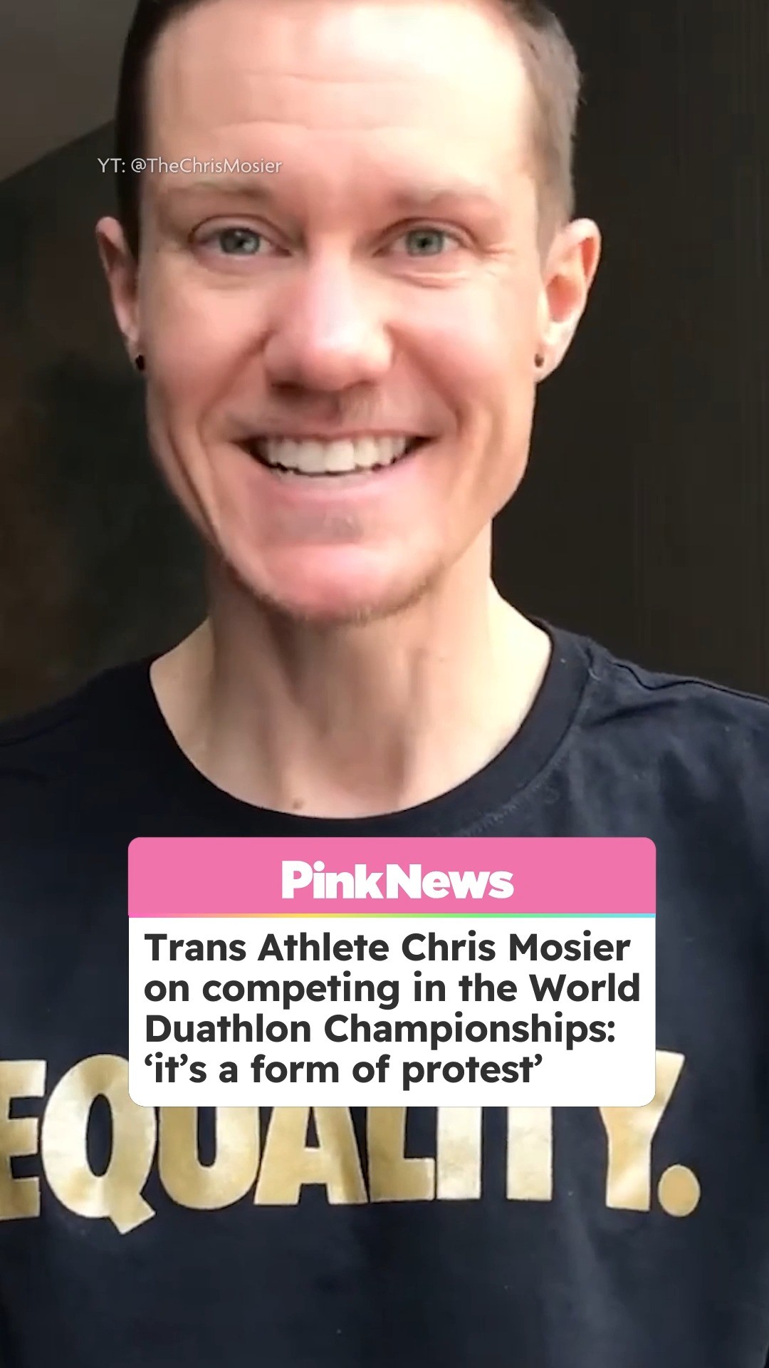 Team USA's Chris Mosier calls World Duathlon Championships a form of ...