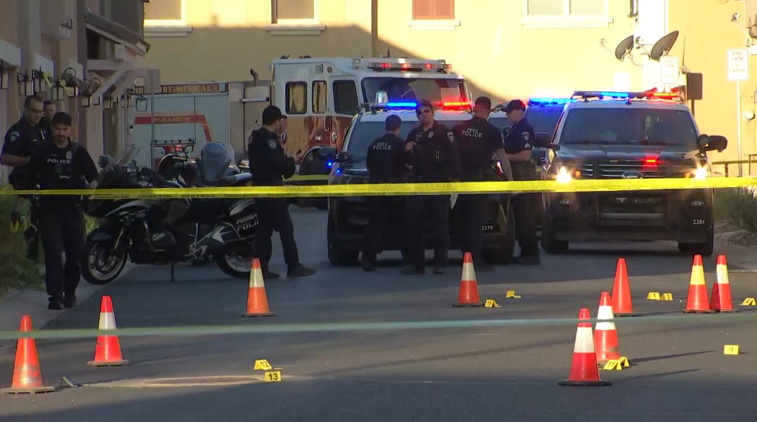 Man shot, stabbed to death outside Peoria home; suspect dies in Payson
