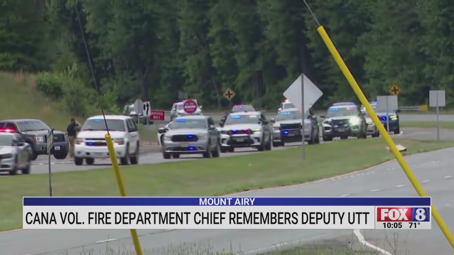 Virginia volunteer fire department chief remembers Deputy Utt