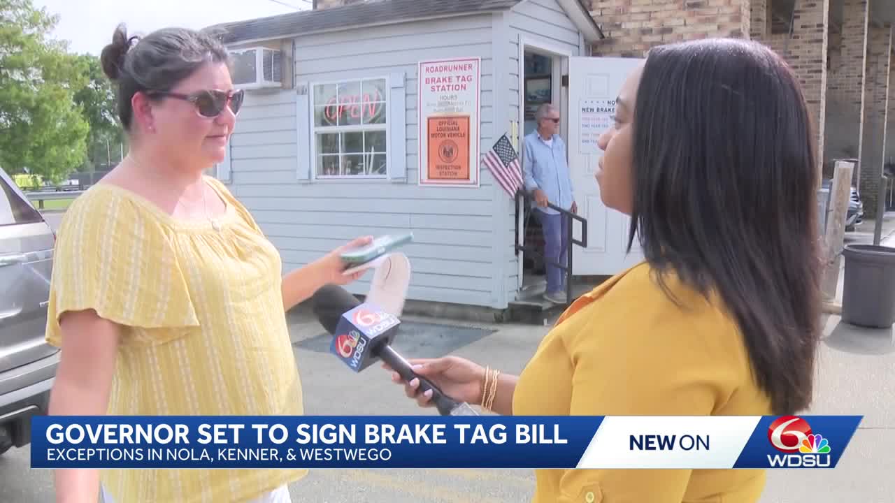 Louisiana drivers react to brake tags turning into QR codes