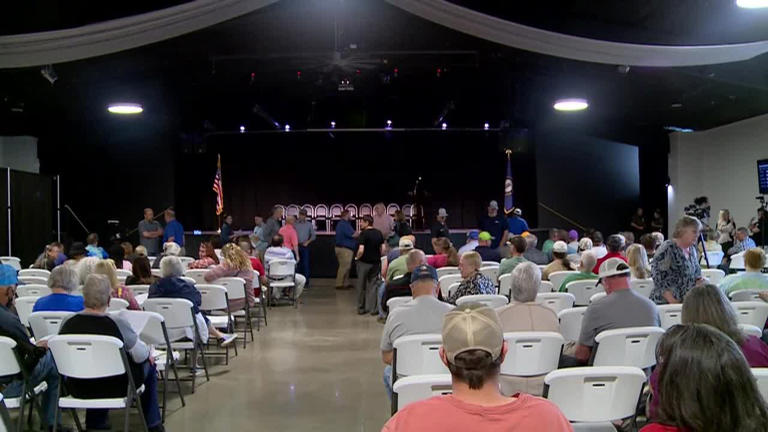 Neighbors ask questions and address concerns in data center town hall