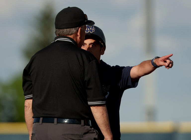 Utica Notre Dame baseball catches fire at right time for Class B crown ...