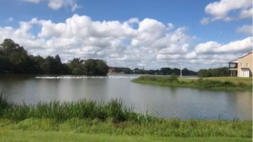 Road tar washed into LSU Lakes after rainfall, officials say