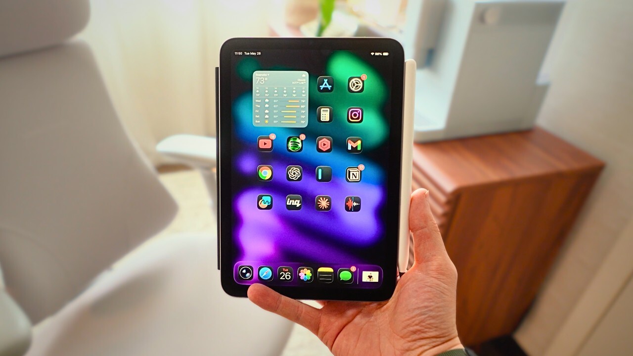 The only way I'm using iPad mini in 2026