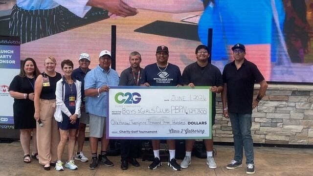 Prairie Band Casino & Resort raises nearly $130,000 for Boys and Girls Club