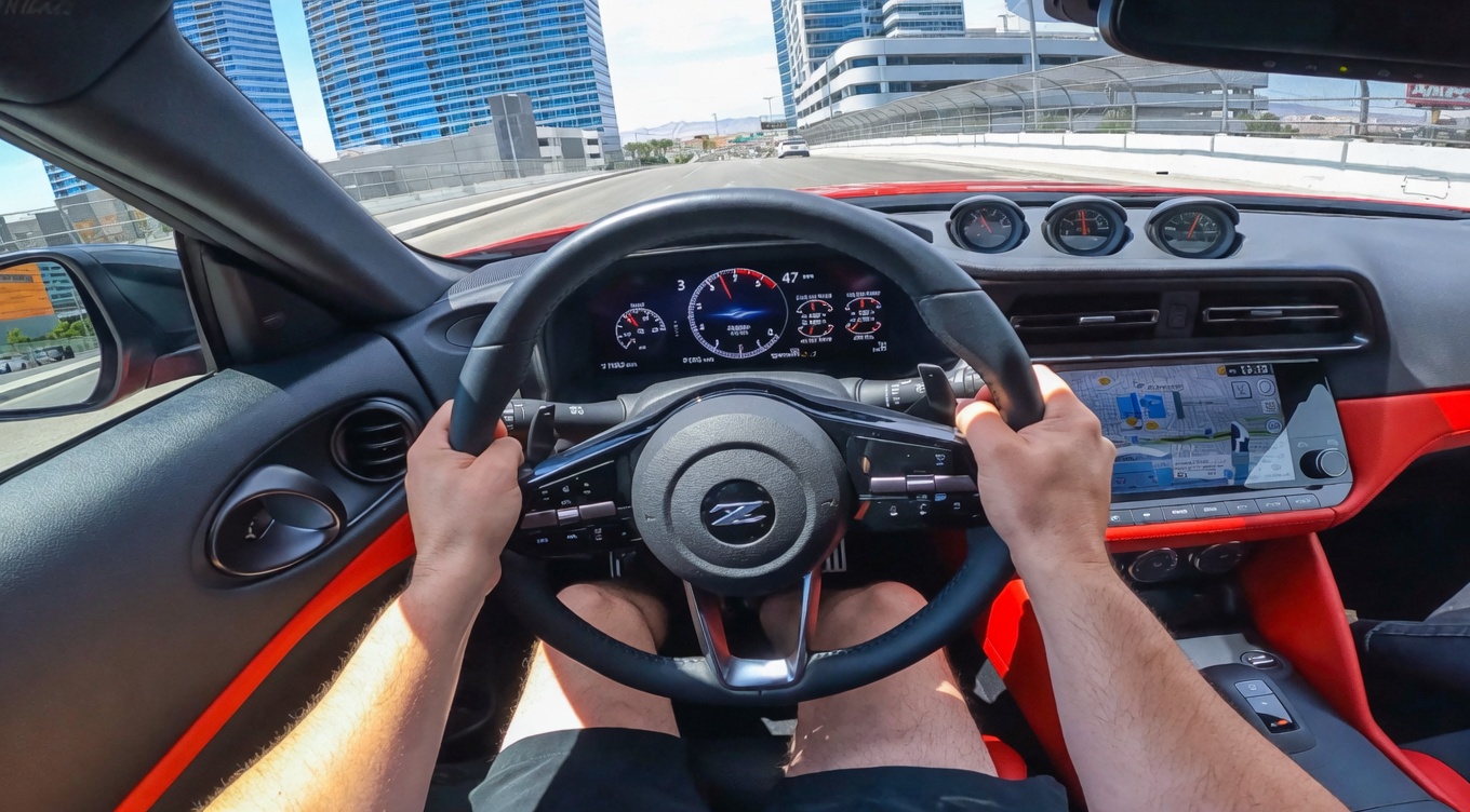 2023 Nissan Z manual vs automatic POV drive
