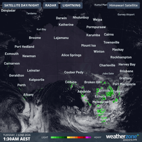 Severe weather warnings for damaging winds in four states