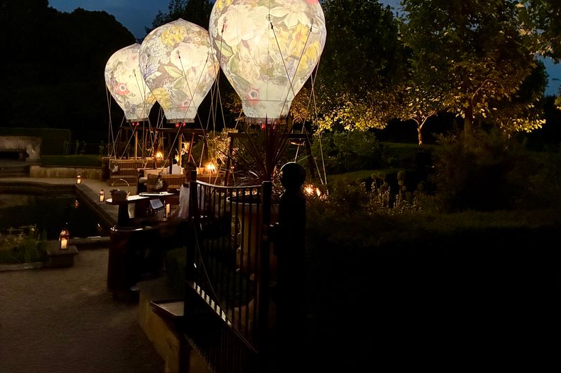 First look inside magical dining balloons tucked away in a Surrey Hills ...