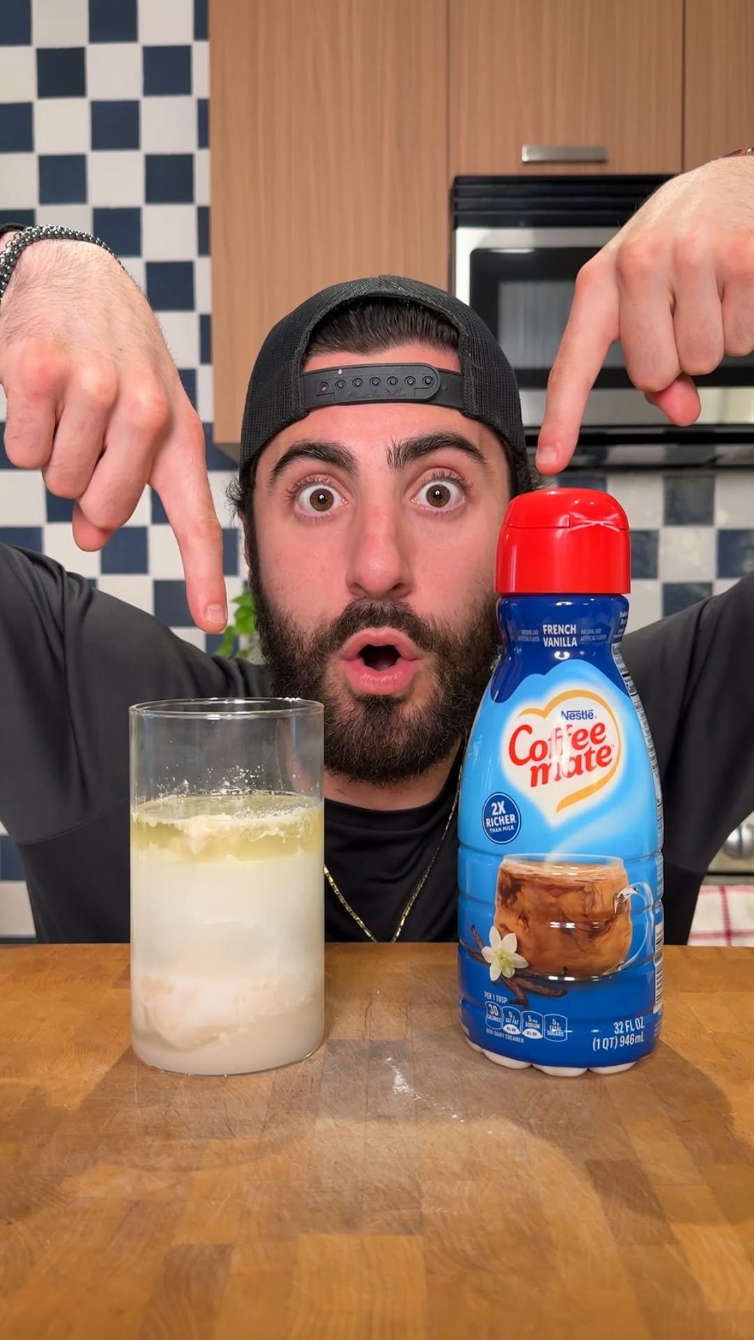 This coffee creamer contains zero cream
