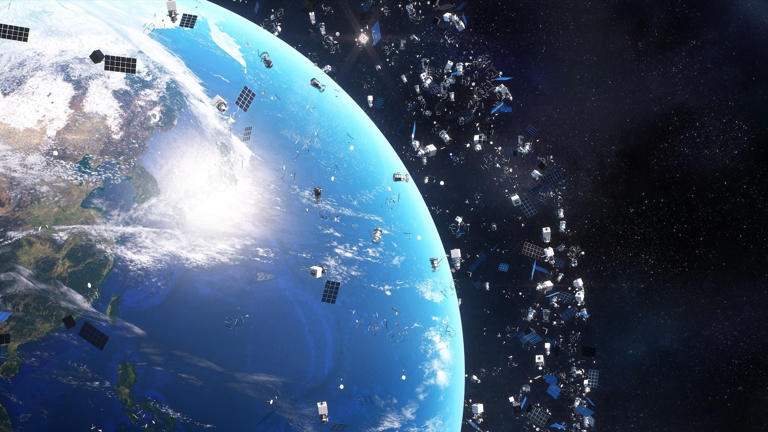 How SpaceX's orbiting data centers could drive a surge in space junk