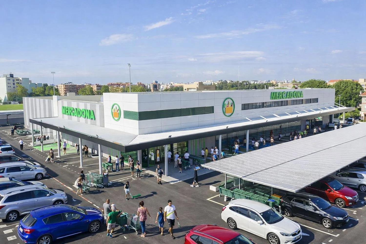 Adiós a los mostradores tradicionales, Mercadona estrena en Madrid su ...