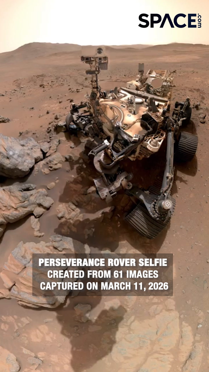 Perseverance captures new selfie & panorama on Mars