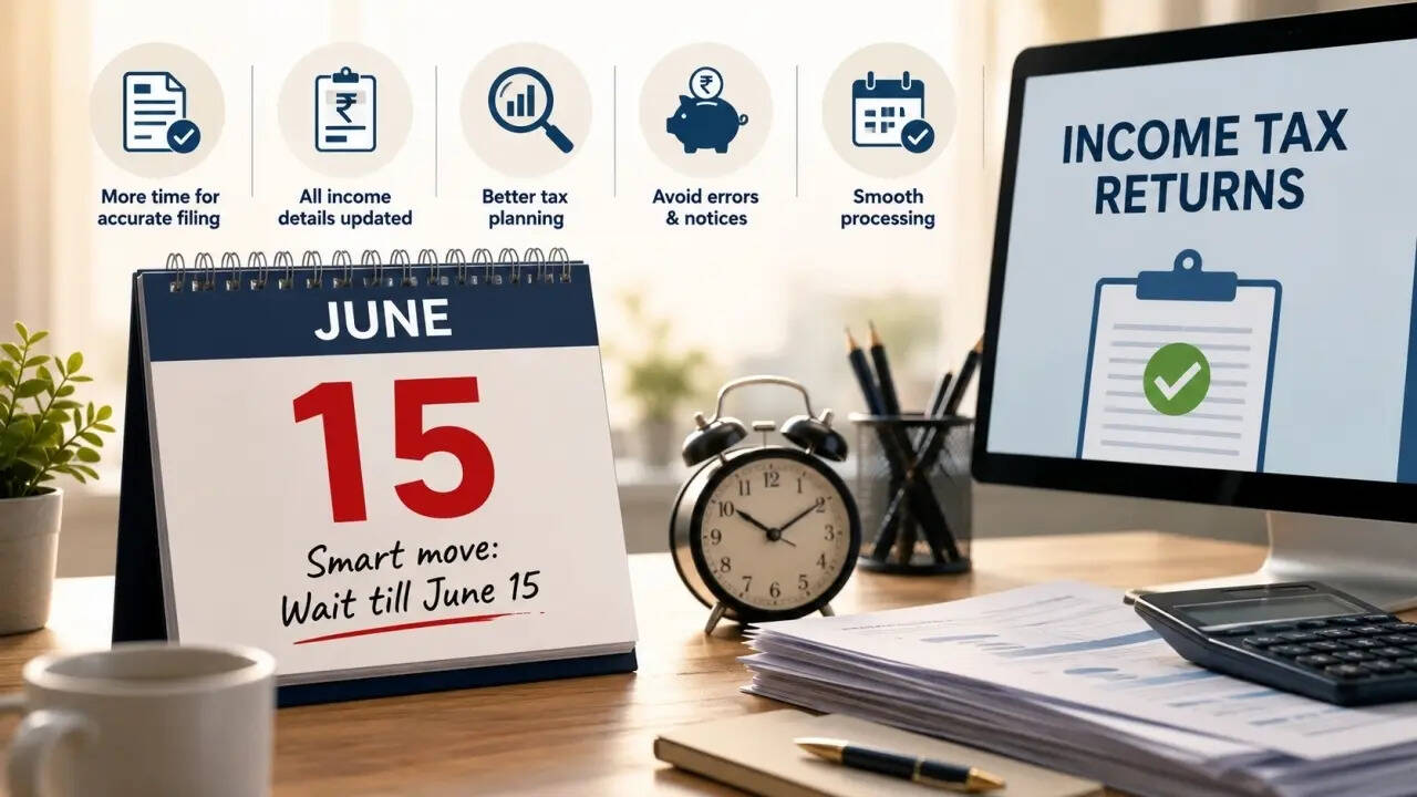 ITR filing FY 2025-26: Top reasons salaried taxpayers should wait till ...