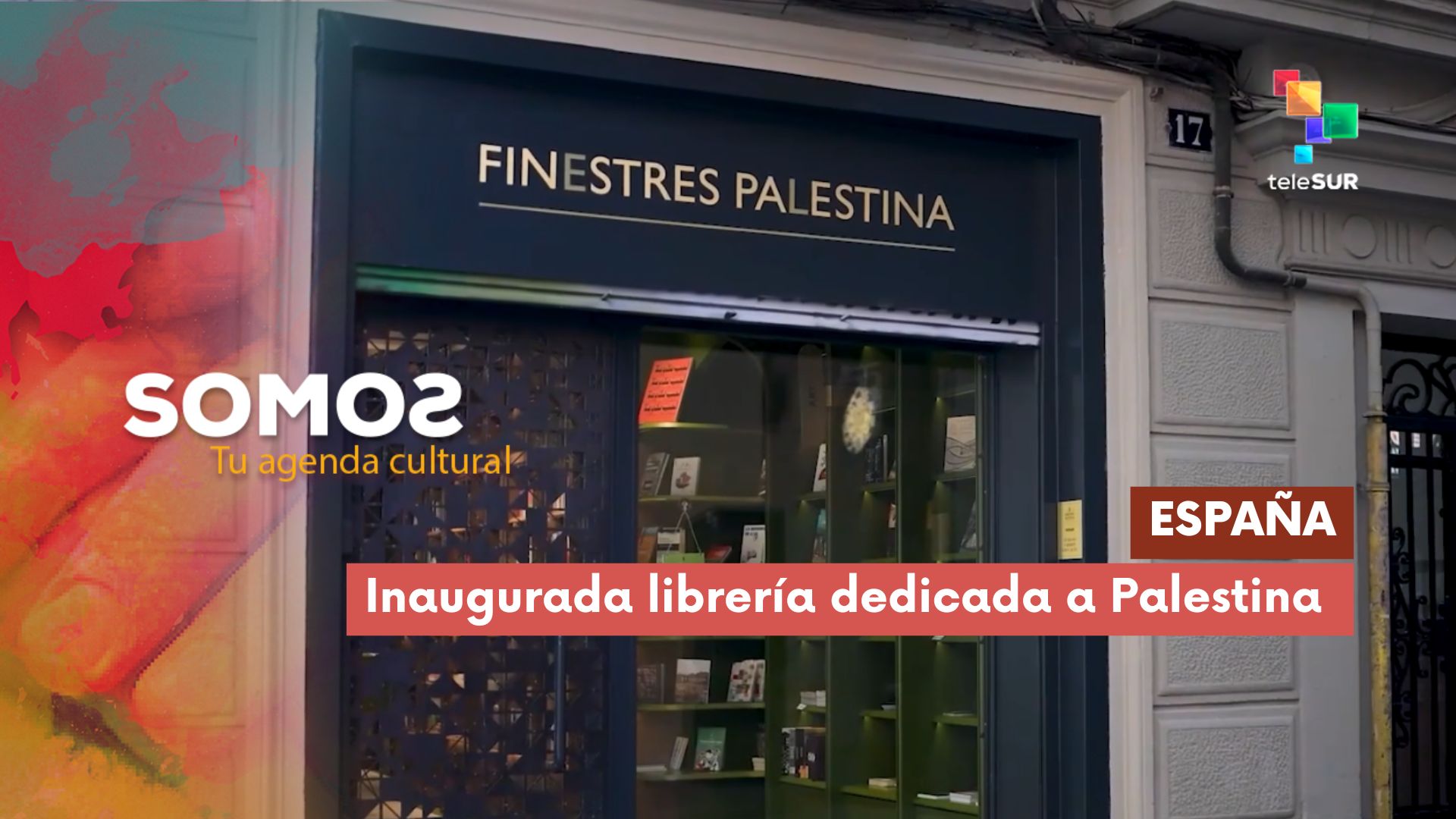 Somos | España | Inaugurada librería dedicada a Palestina 01-06-2026