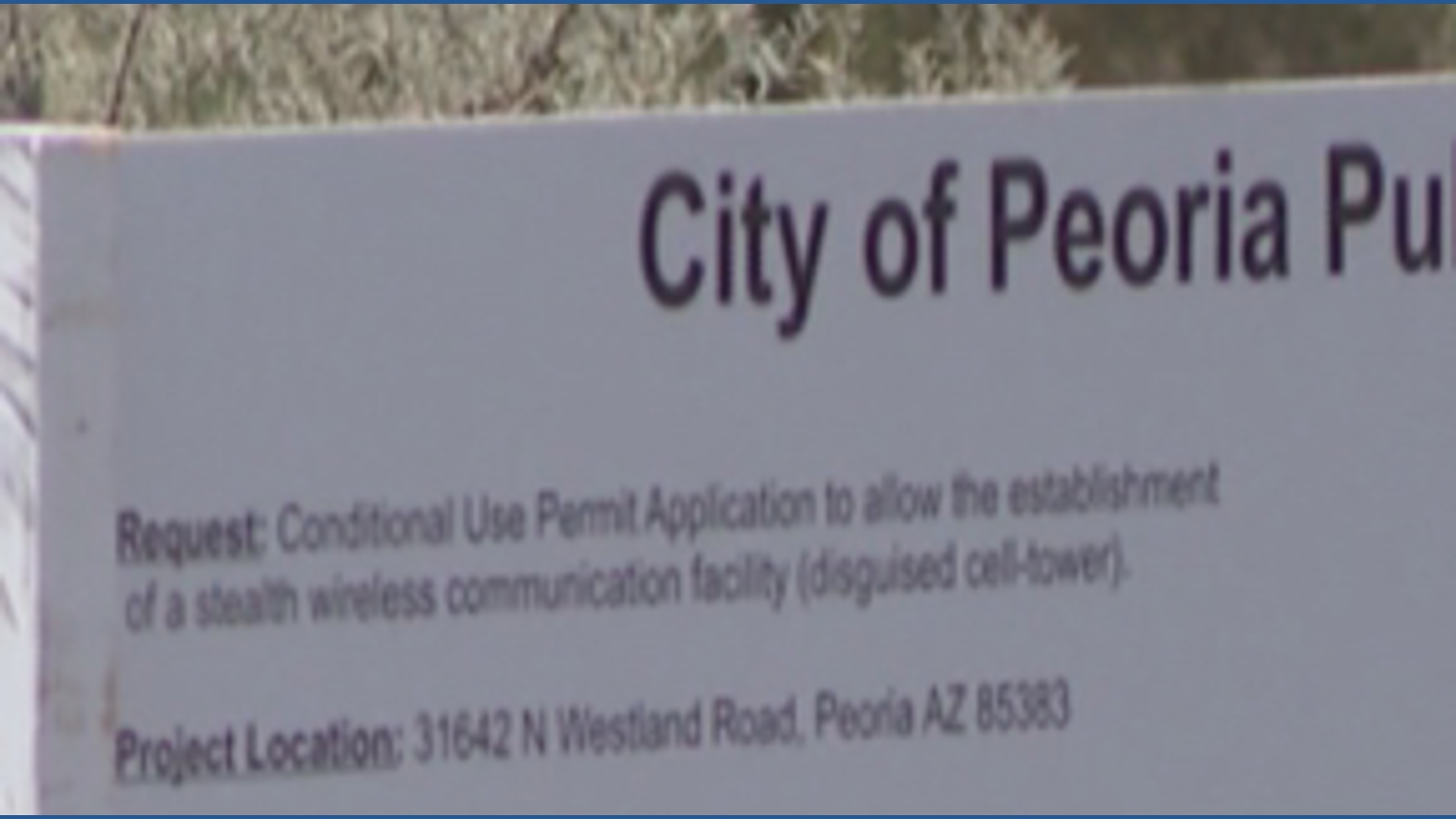 Would you want a 70-foot cell tower behind your home?