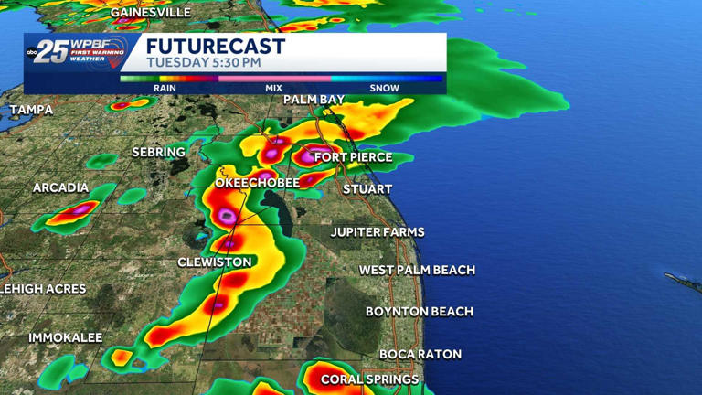 Isolated storms could bring 60 mph winds and hail to Palm Beaches and ...