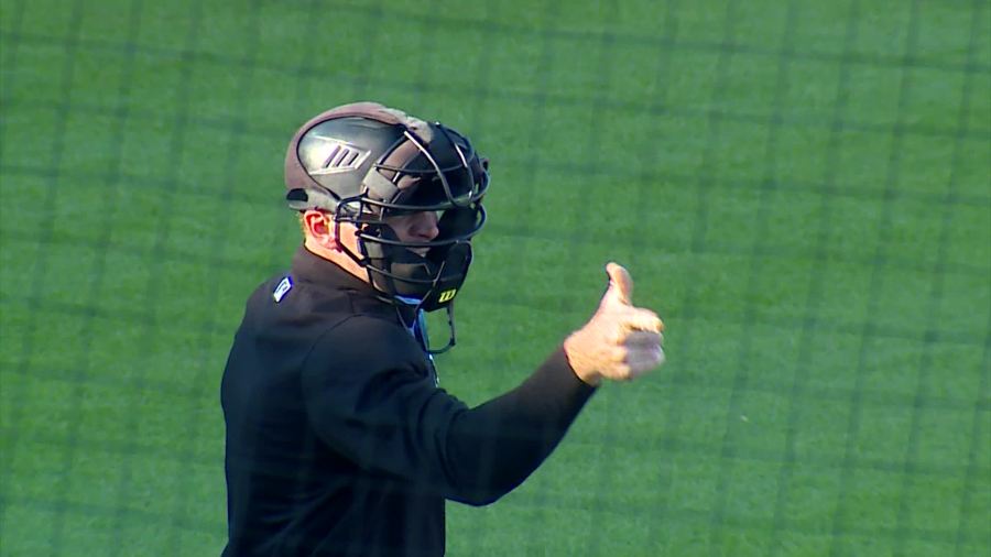 Umpire chases big league dreams at LMCU Ballpark