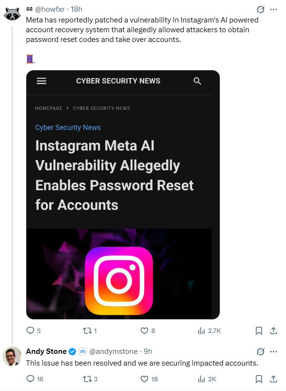Instagram accounts hacked, including Obama's. Meta's own AI helped the ...