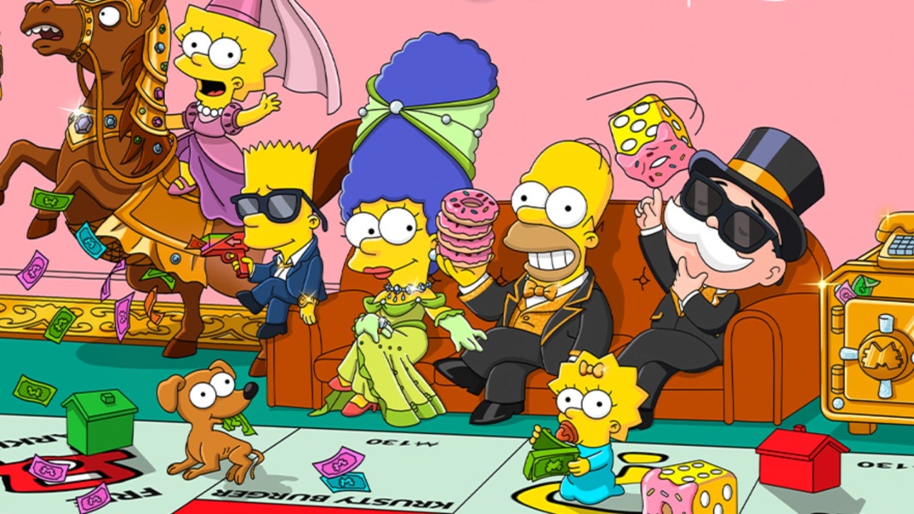 The Simpsons arrives in Monopoly Go for a wild mobile crossover event