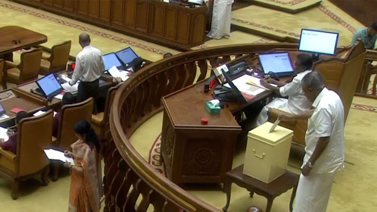 Kerala deputy speaker poll: UDF, LDF contest as BJP MLAs abstain