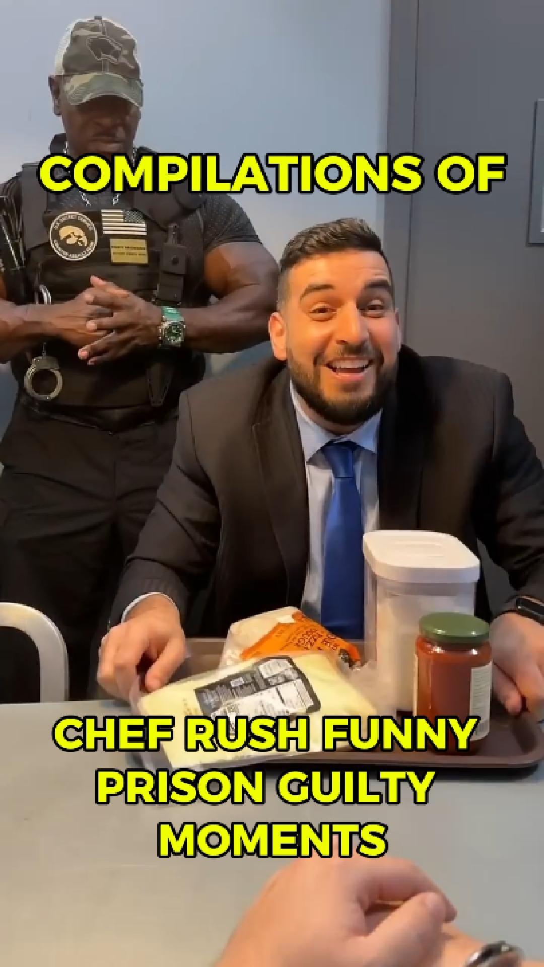 Chef Rush funny prison guilty moments compilation!