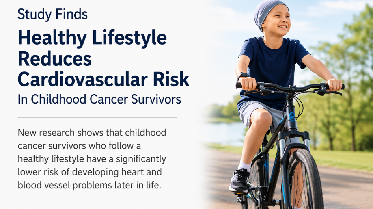 Study finds healthy lifestyle reduces cardiovascular risk in childhood ...