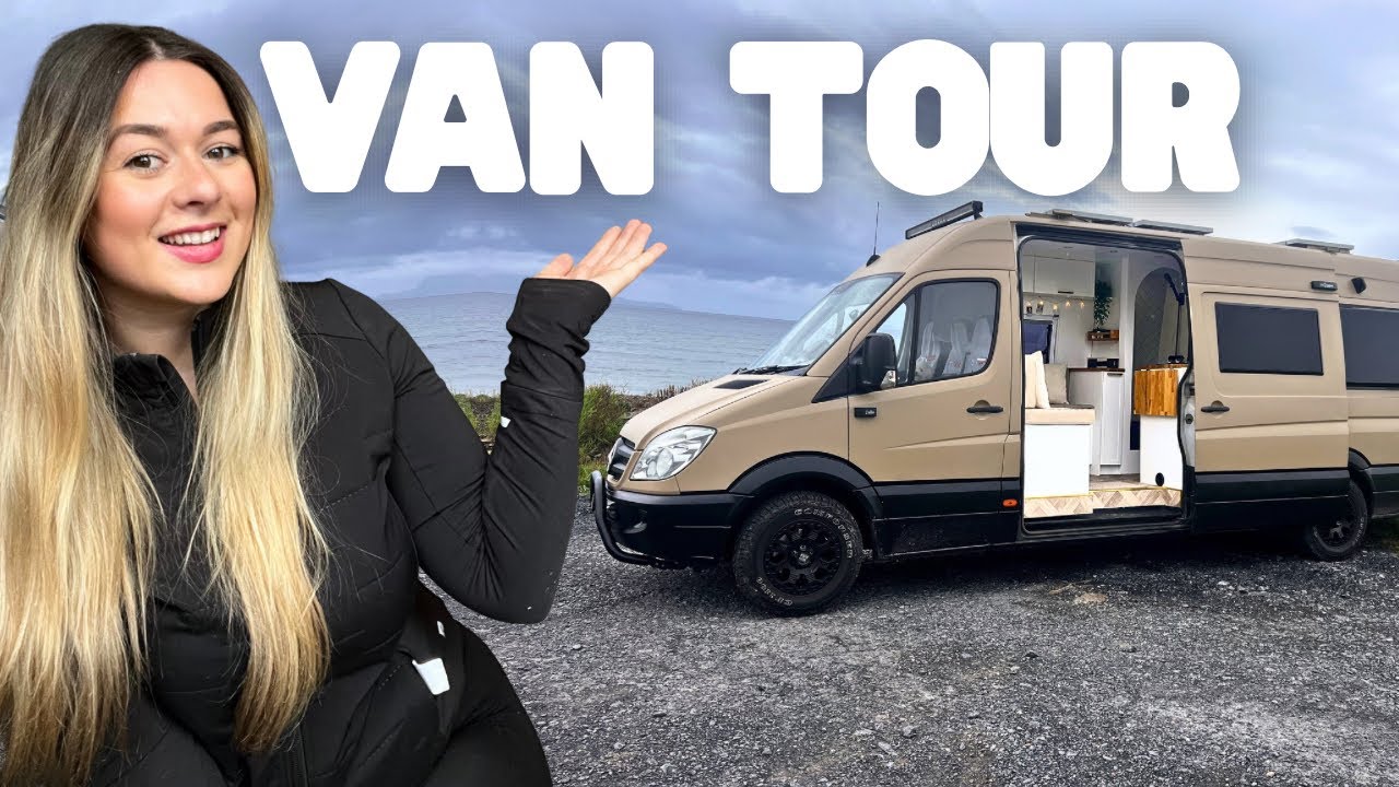 Sprinter campervan layout that makes full time vanlife easy