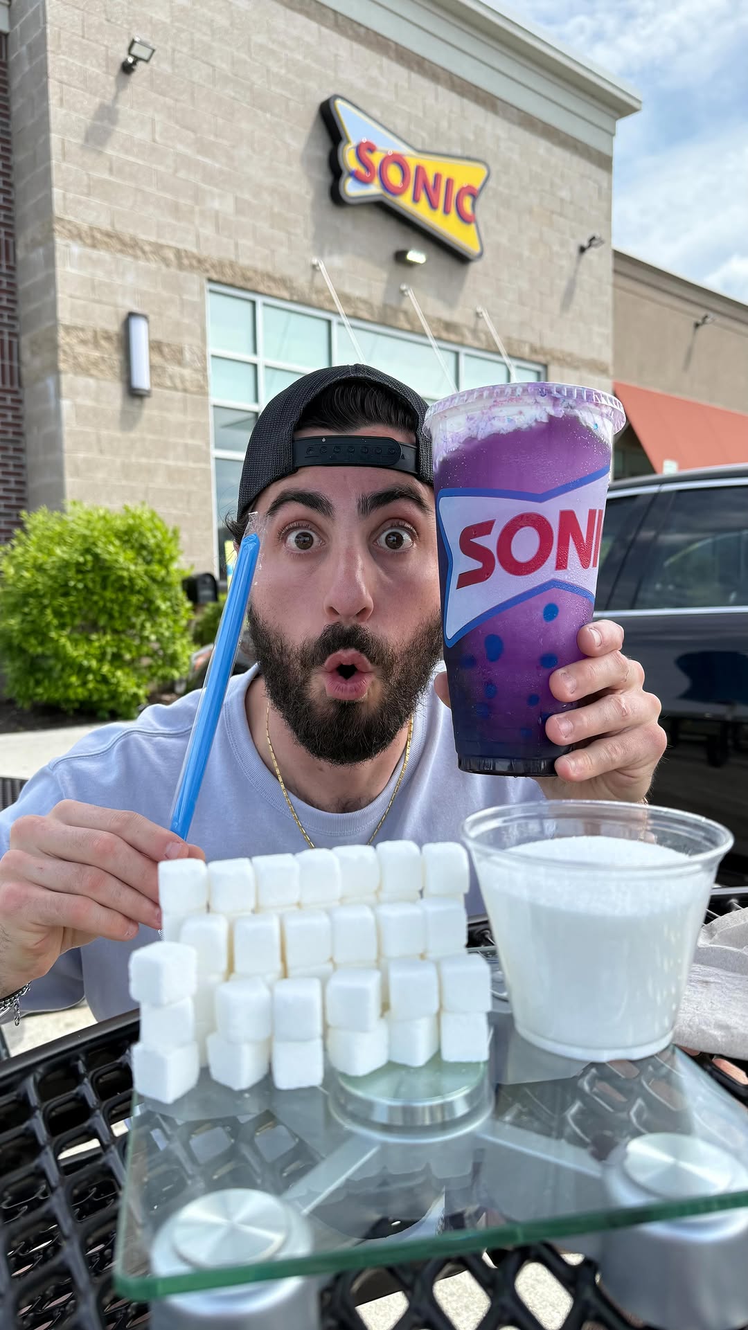 This new Unicorn Dreams slush at Sonic is wild 😳
