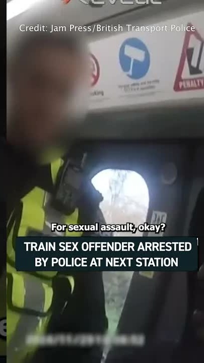 Train sex offender arrested by police after molesting teen and woman