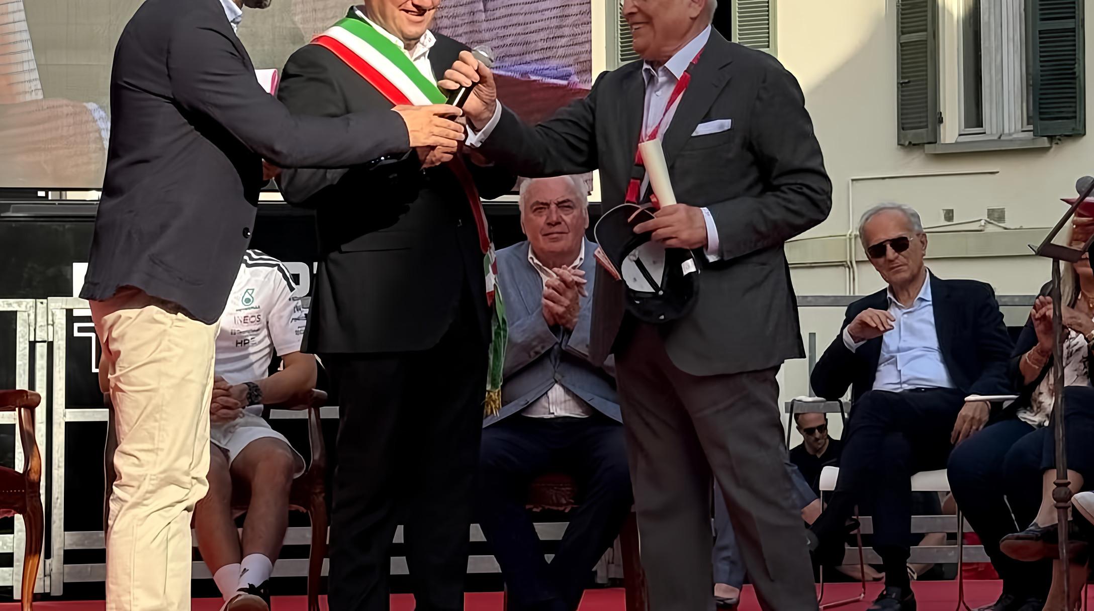 Il presidente di FA Silvestrini premiato al Trofeo Bandini