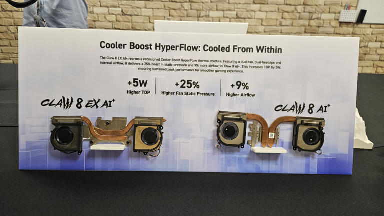 I played MSI's new Claw 8 EX AI+ at Computex. It won't be cheap, but it ...
